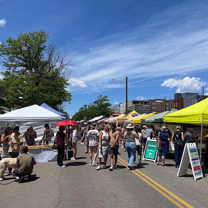 The Farmer’s Market at Highlands Square in Denver – Blackberry Homestead