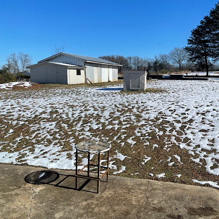 Random Pictures of Melting Snow Taken Last Sunday – Blackberry Homestead